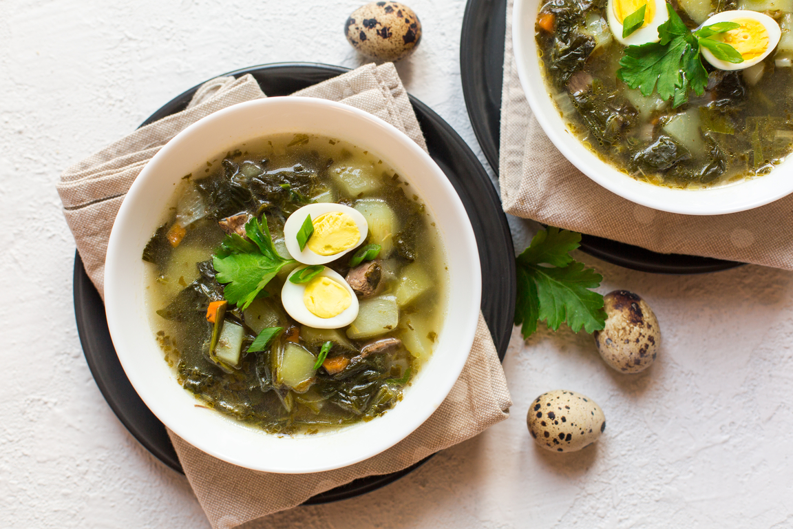 Ukrainian Spring Sorrel Soup Recipe — Unimeal